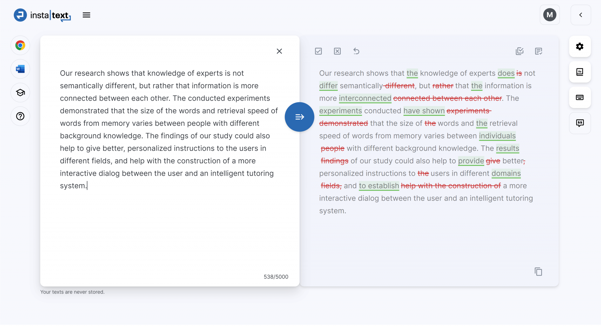 Introduction To Instatext Instatext Write Like A Native Speaker