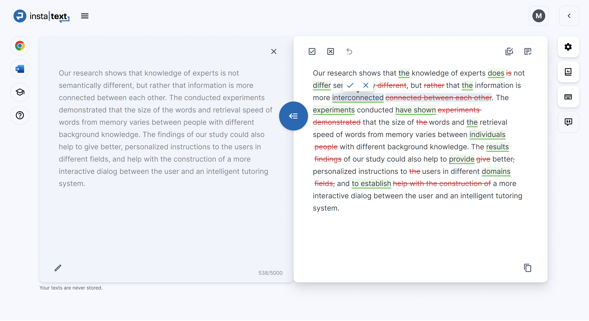 Introduction To Instatext Instatext Write Like A Native Speaker