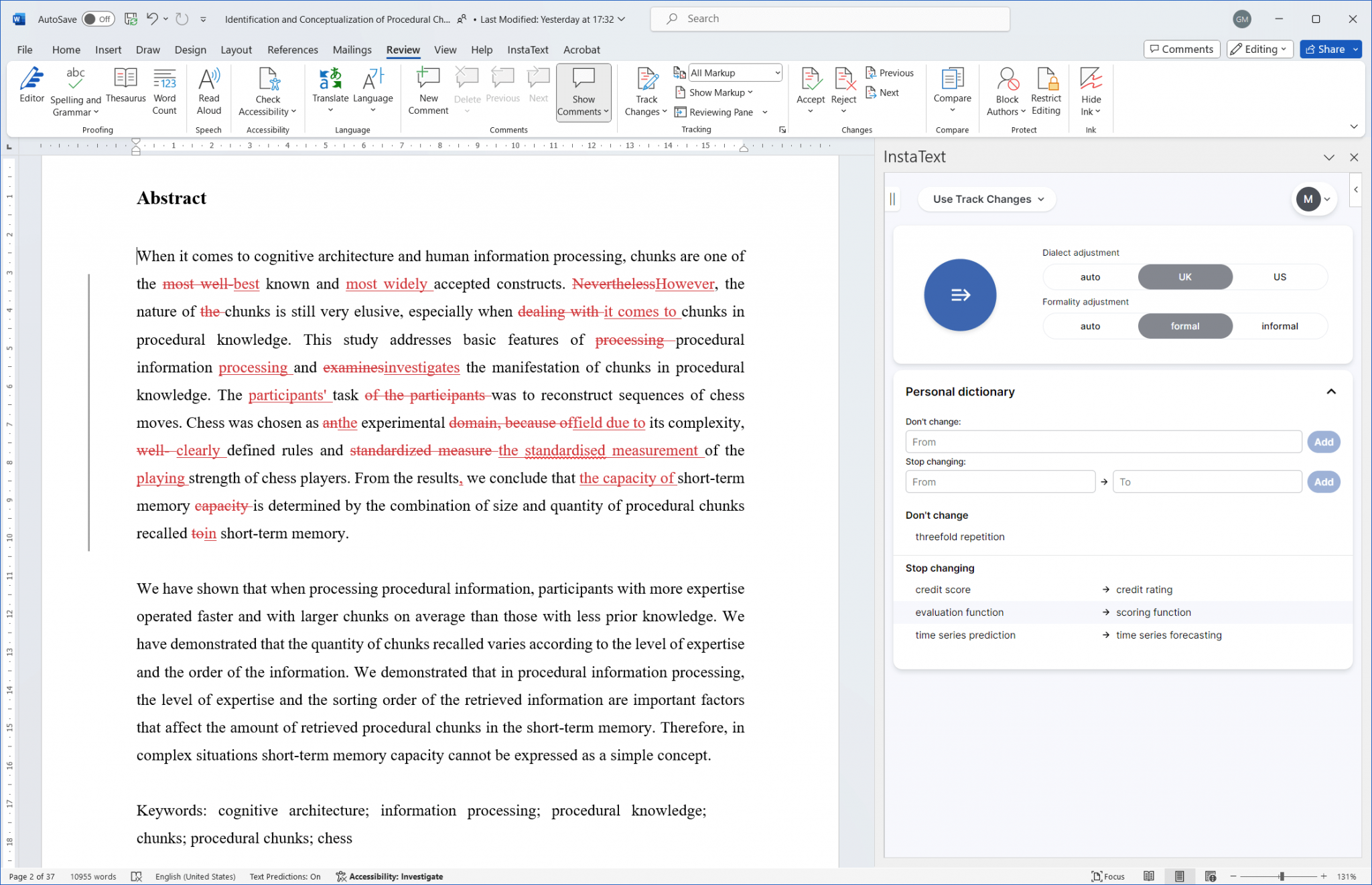 Academic Writing Instatext Write Like A Native Speaker