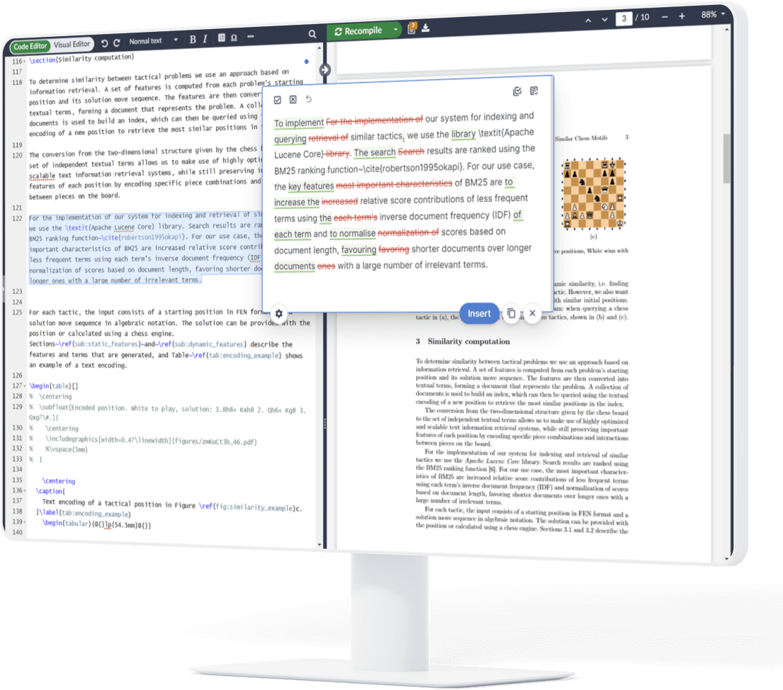 InstaText for LaTeX and Overleaf – InstaText | Write like a native speaker