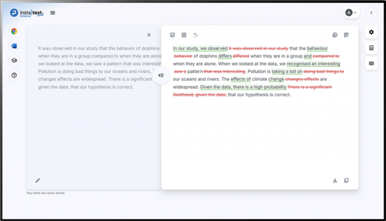 InstaText Editor – InstaText | Write like a native speaker
