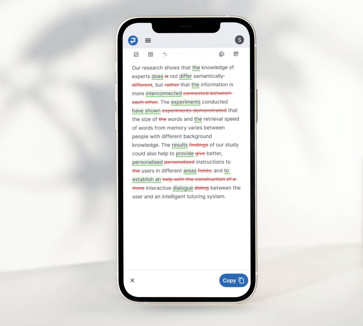 InstaText Editor – InstaText | Write like a native speaker