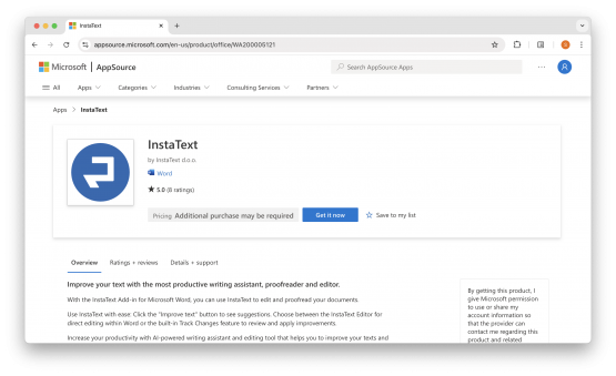 How to use the InstaText for Word Add-in – InstaText | Write like a ...
